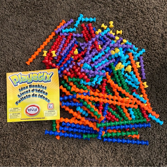 Lakeshore | Toys | Lakeshore Playstix Building Set Colorful Montessori ...